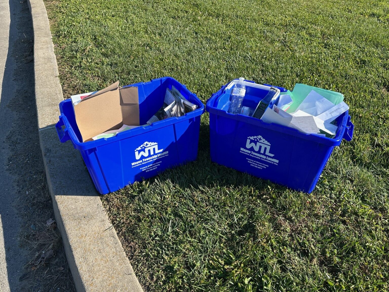 Curbside Recycling - Wayne Township Landfill